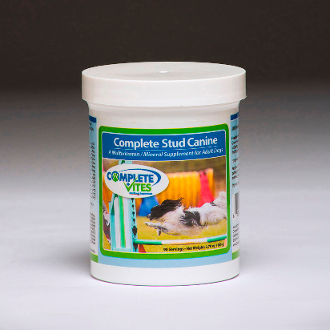 Complete Stud Canine vitamin supplement powder for dogs
